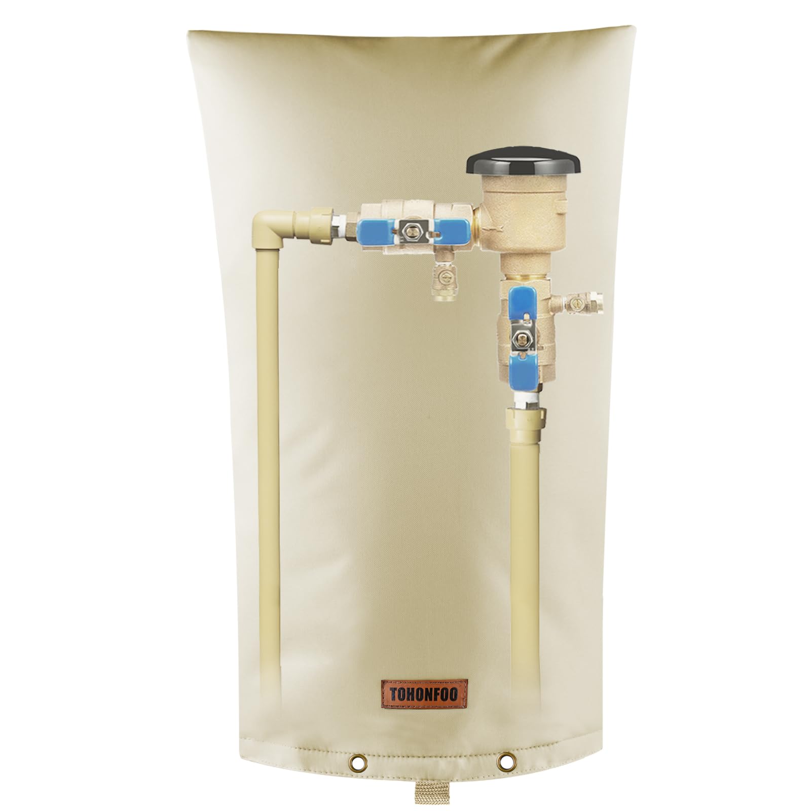 TOHONFOO Backflow Preventer Pipe Insulation Cover (5°F) - Irrigation ...