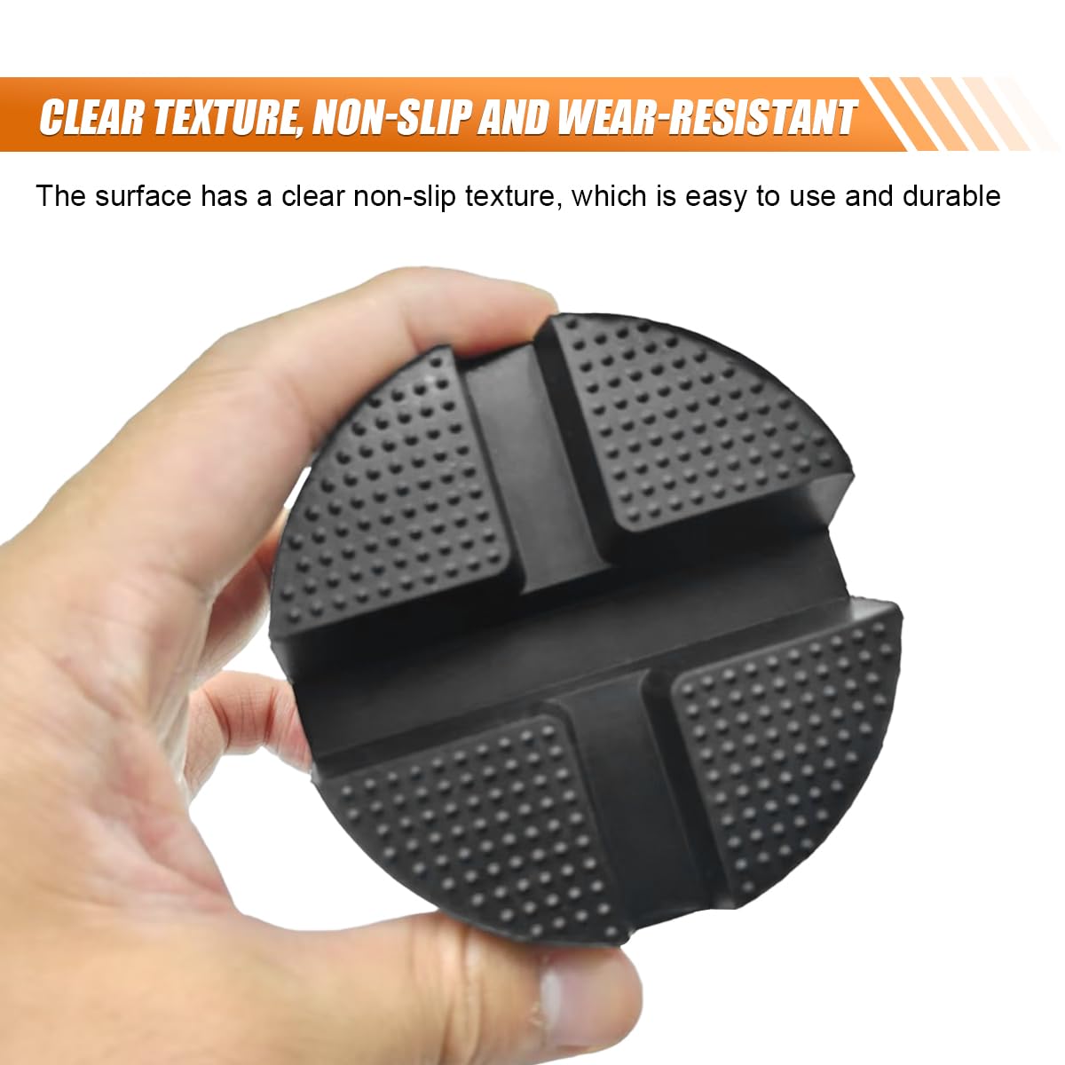 Snapklik.com : Rubber Cross Slotted Jack Adapter, Disk Frame Rail ...