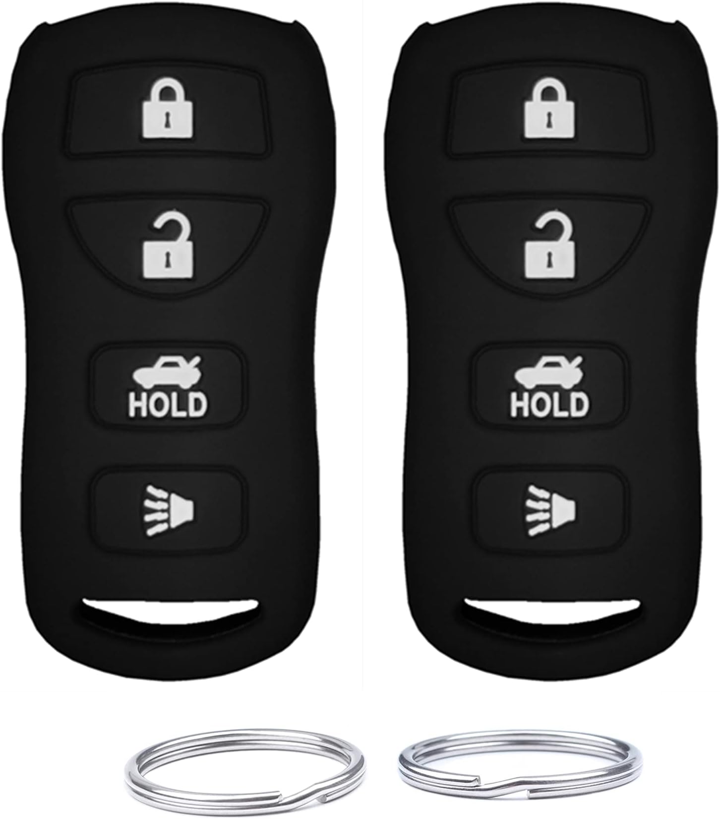 Amazon.com: RPKEY Key Fob Cover for Altima Maxima: 5 Buttons Key Fob ...