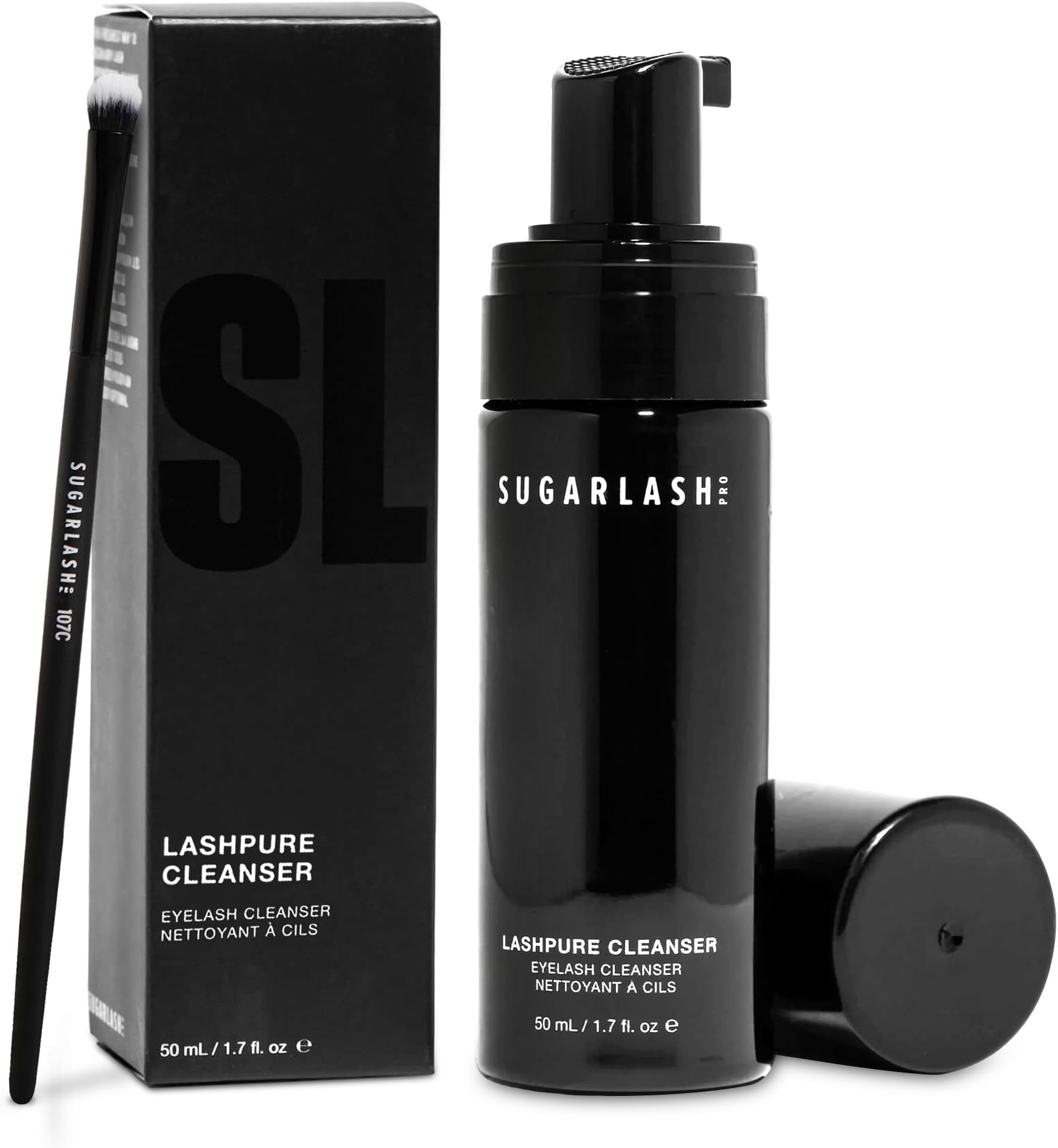 Amazon.com : LLBA 60ML Eyelash Extension Cleanser - Lash Shampoo for ...