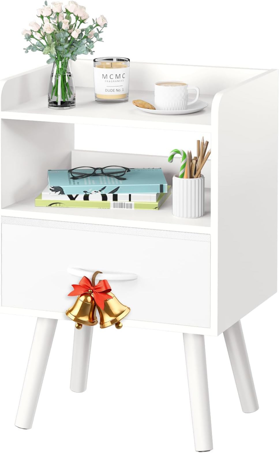 Amazon.com: Towood Lifee Nightstand, Mid Century Modern Nightstand ...