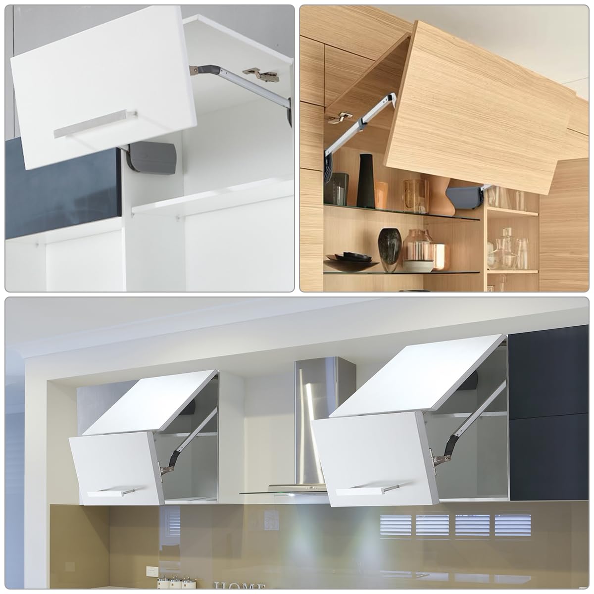 Vertical Cabinet Door Lift Buffer Cabinet Door Hinges, Vertical Swing