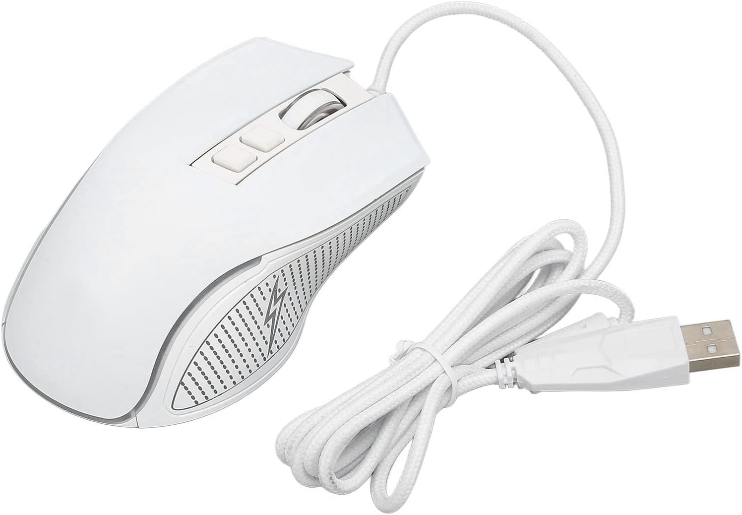 Wired Mouse, 1.5 Meters USB2.0 RGB Backlit Adjustable 4 DPI Optical ...