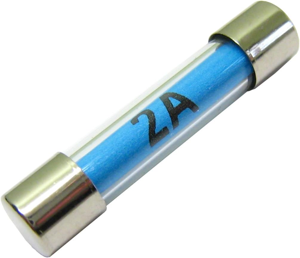 10A Glass Fuse Classic Car Auto 10 Amp 32mm Length Electronic - Pack of ...