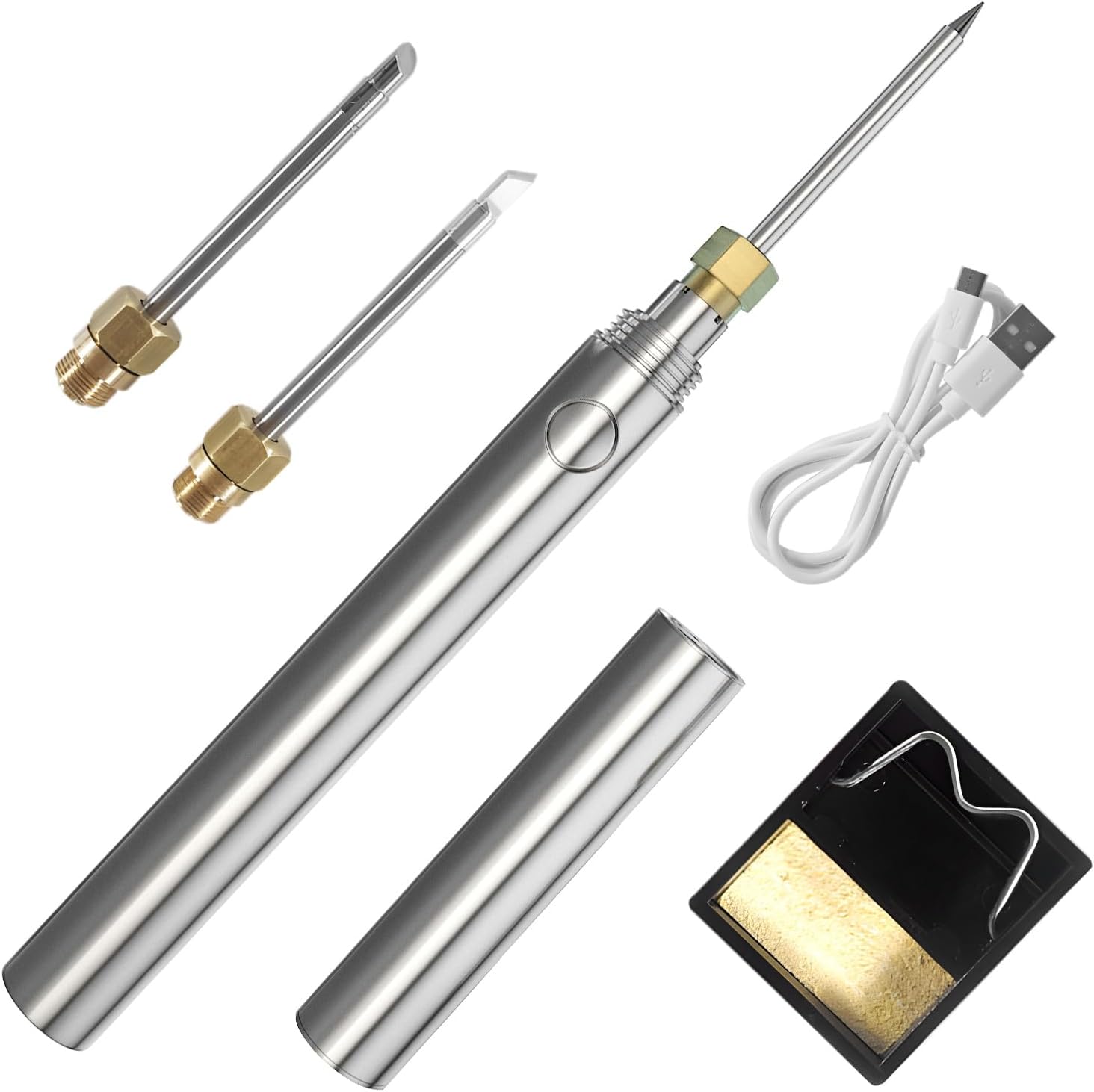 Amazon.com: SEQURE P15 Cordless Soldering Iron Kit, 5V 15W USB Portable ...