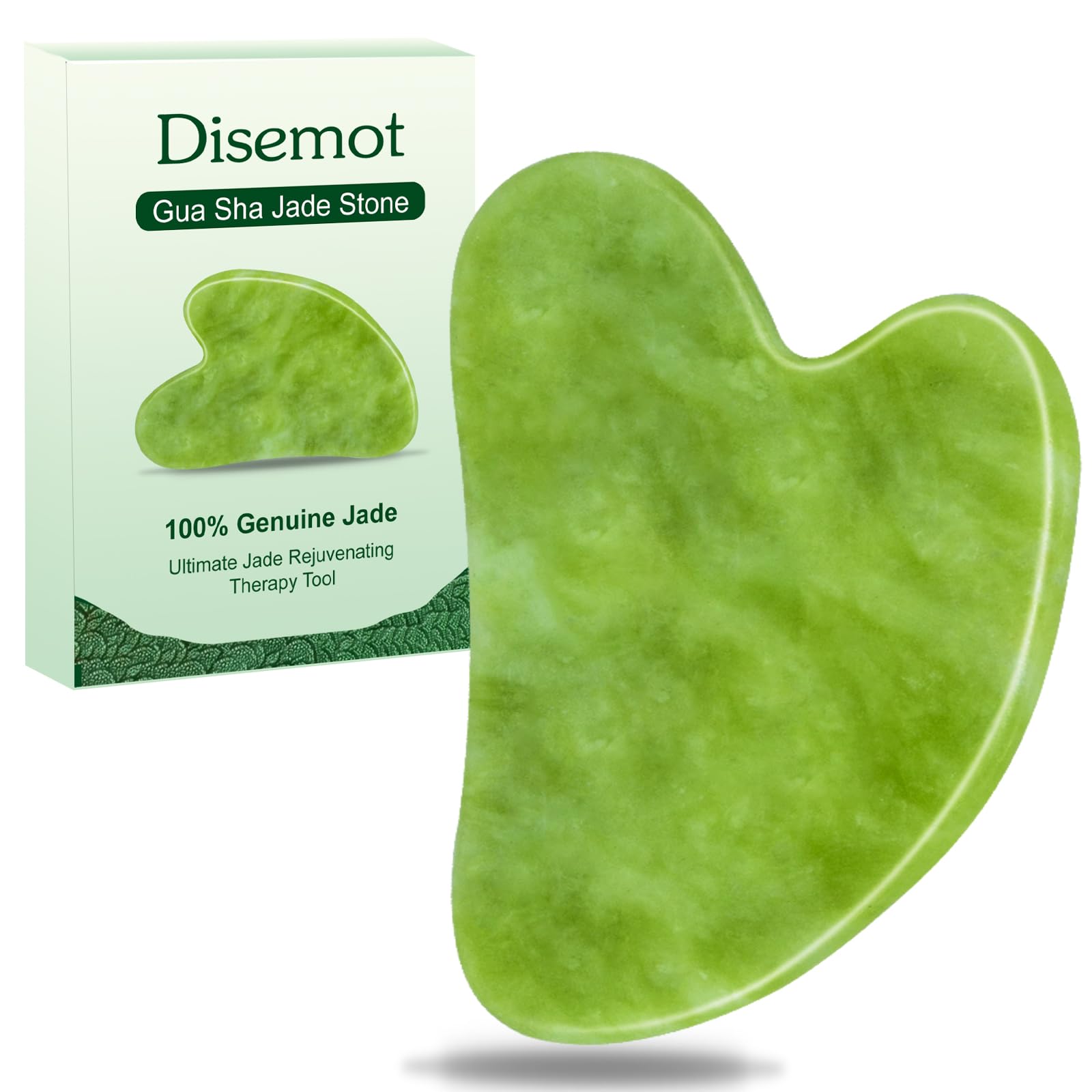 Amazon.com: Disemot Gua Sha Facial Tools, Natural Anti-Aging Jade ...