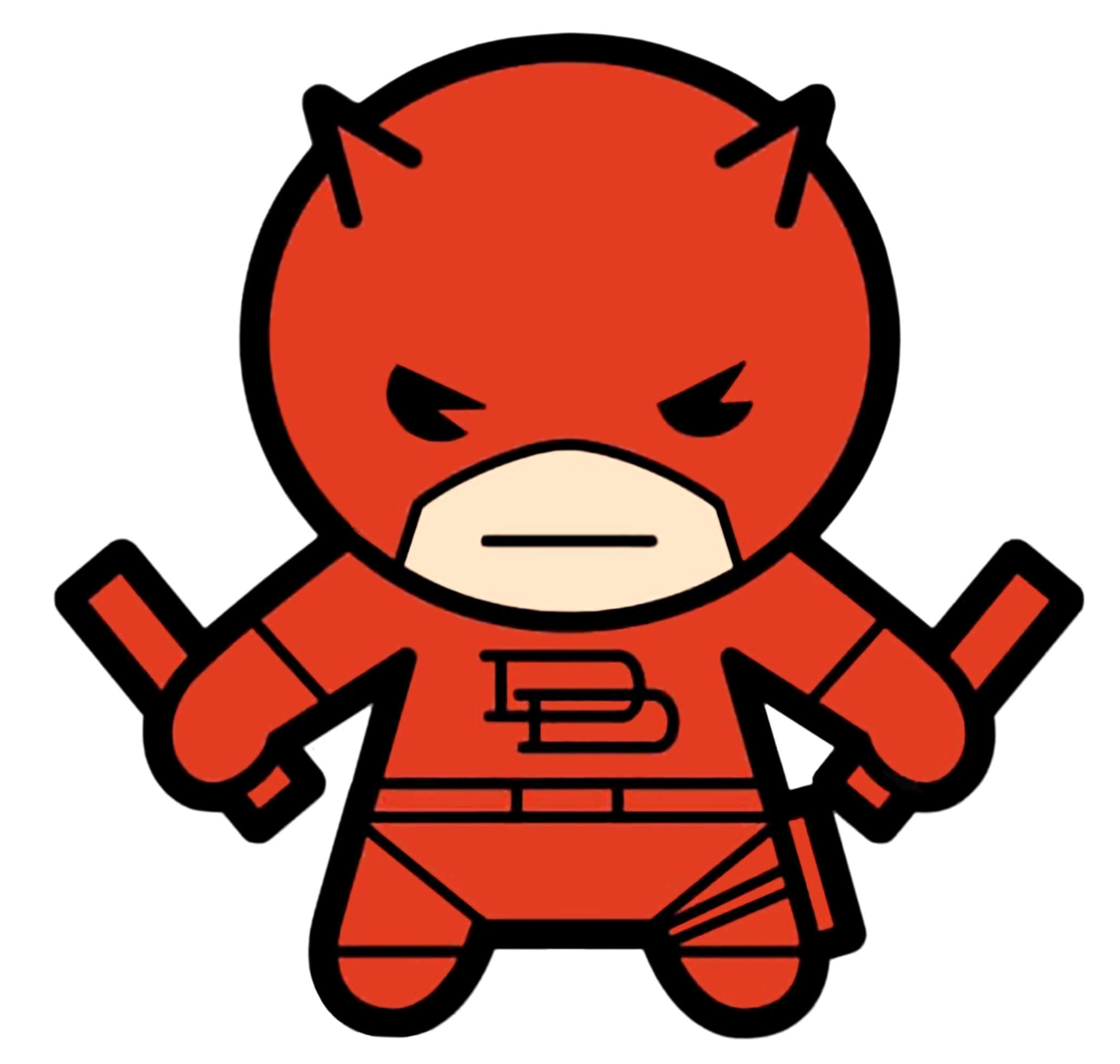Amazon.com - Daredevil Chibi Vinyl Decal Sticker, 4.5 X 4.25 inch for ...