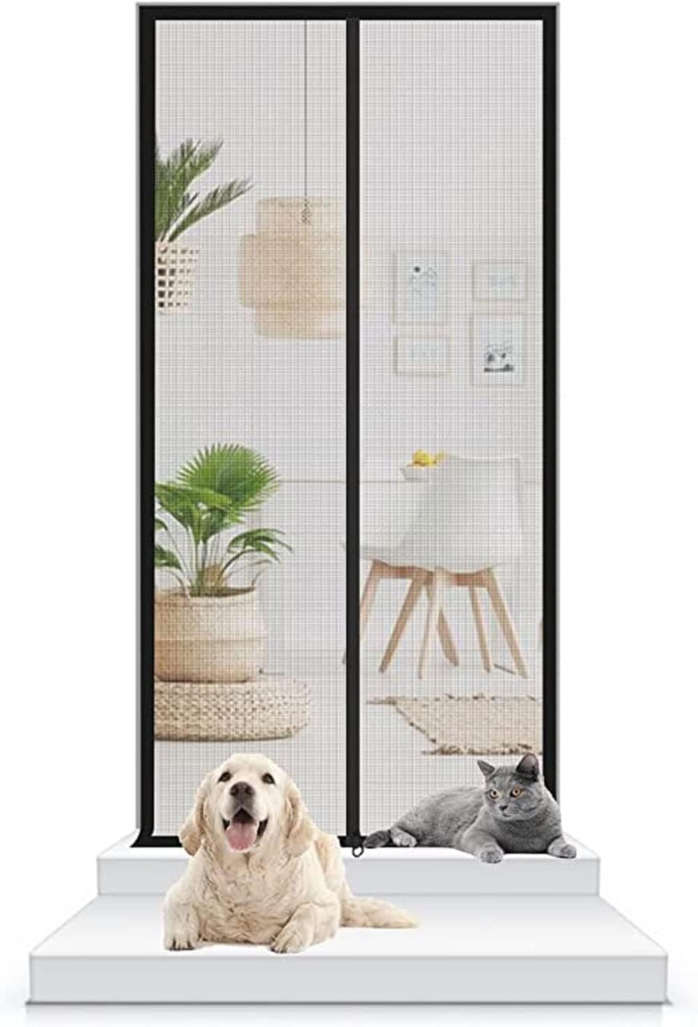 Grille De Balcon Pour Chat - Convient Pour Porte De 120 Cm X 220 Cm ...