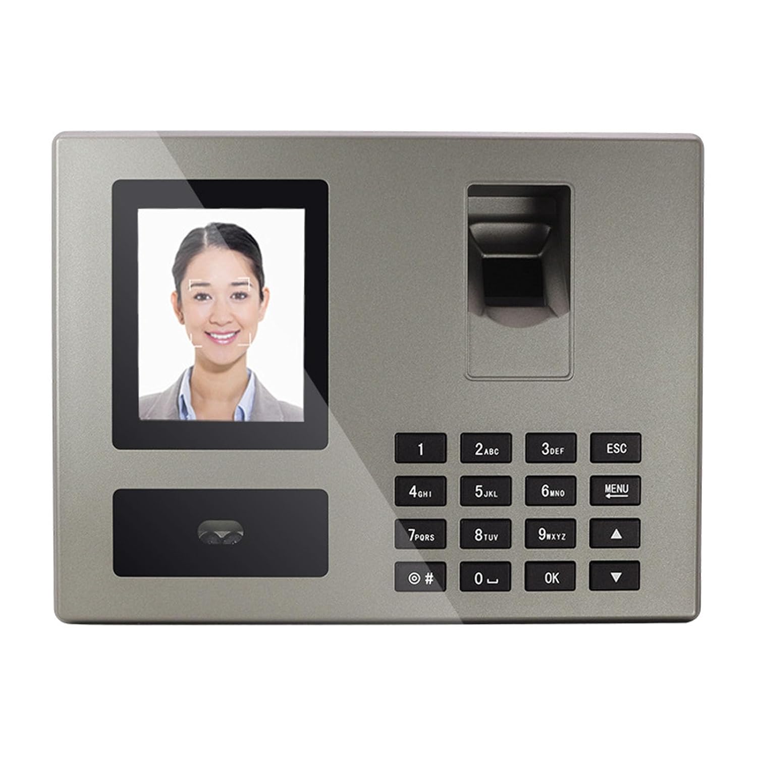 Time Clock, Face Recognition & Fingerprint Biometric Time Attendance ...