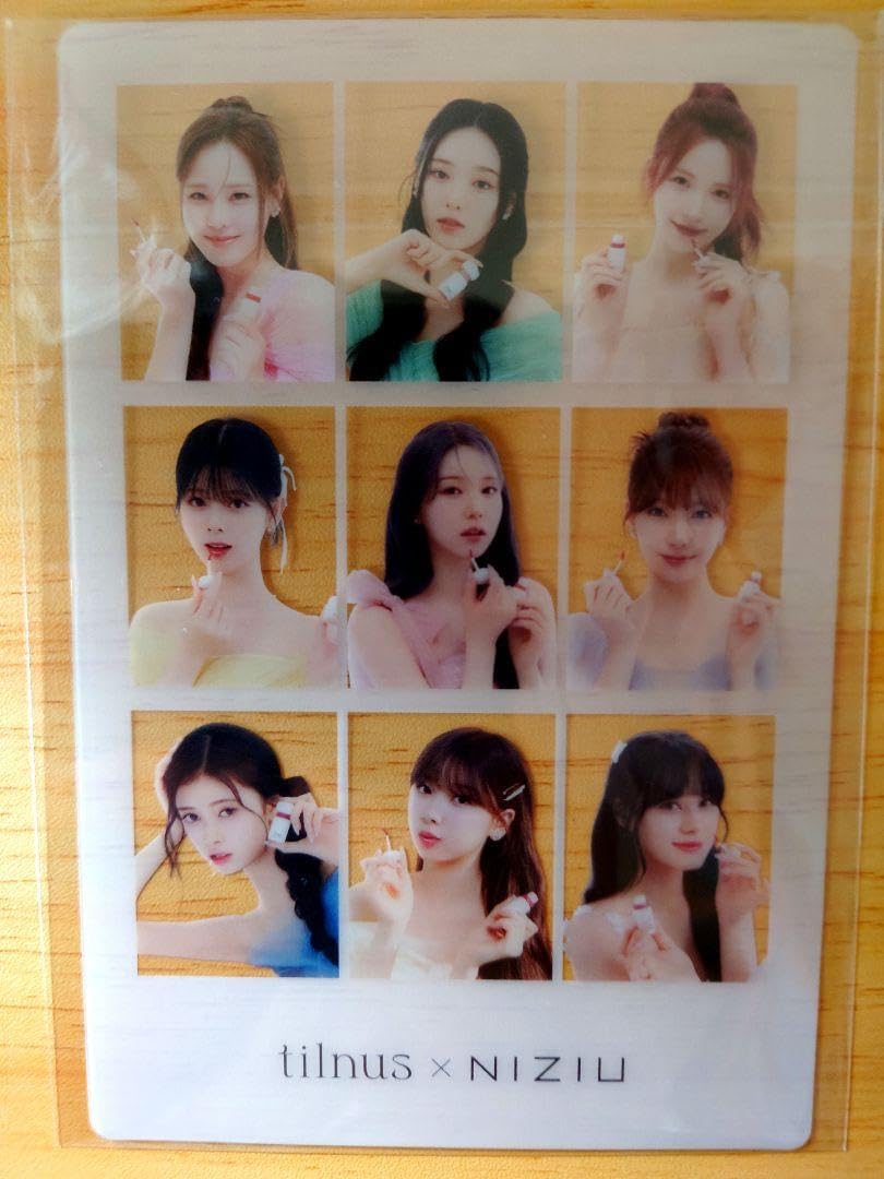 Amazon.co.jp: tilnus×Niziu 特典カード NiziU ティルナス クリアポストカード : おもちゃ