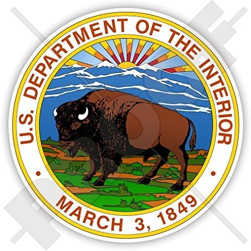 Amazon.co.jp: US DEPARTMENT OF INTERIOR Seal DOI United States of ...