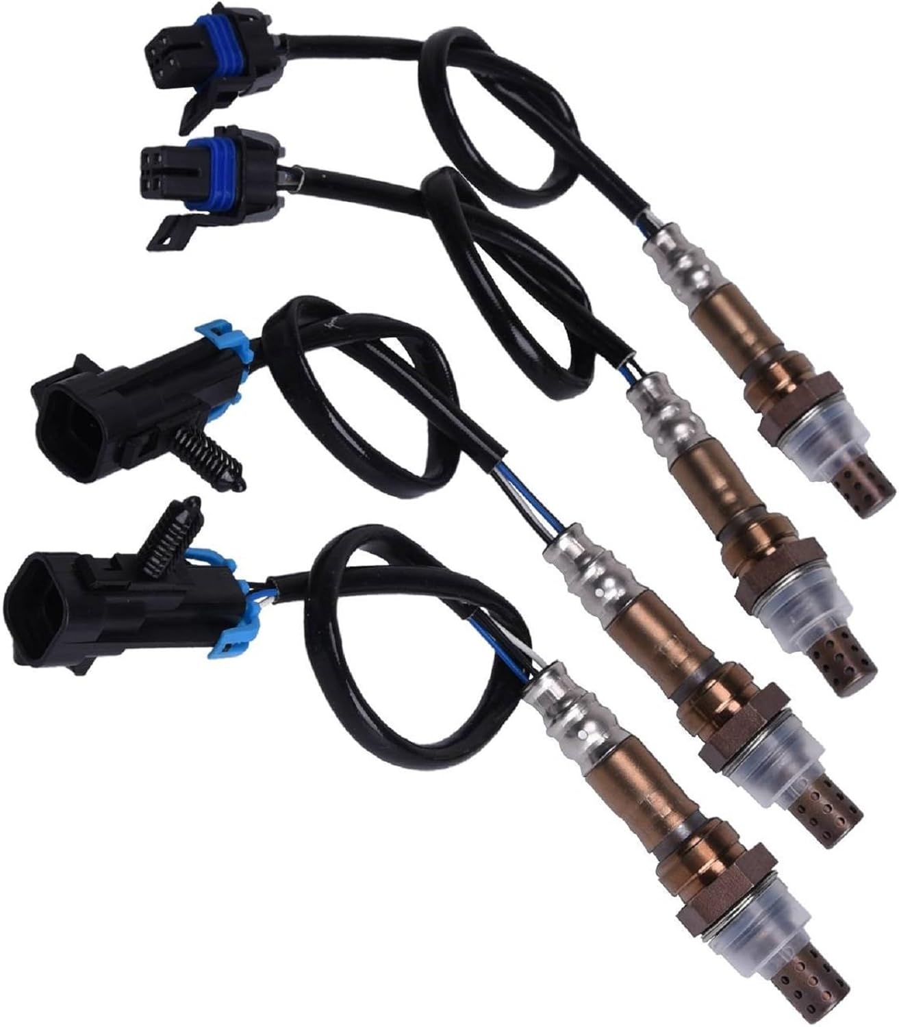 Bapmic Oxygen O2 Sensor Upstream & Downstream Compatible with Chevrolet ...