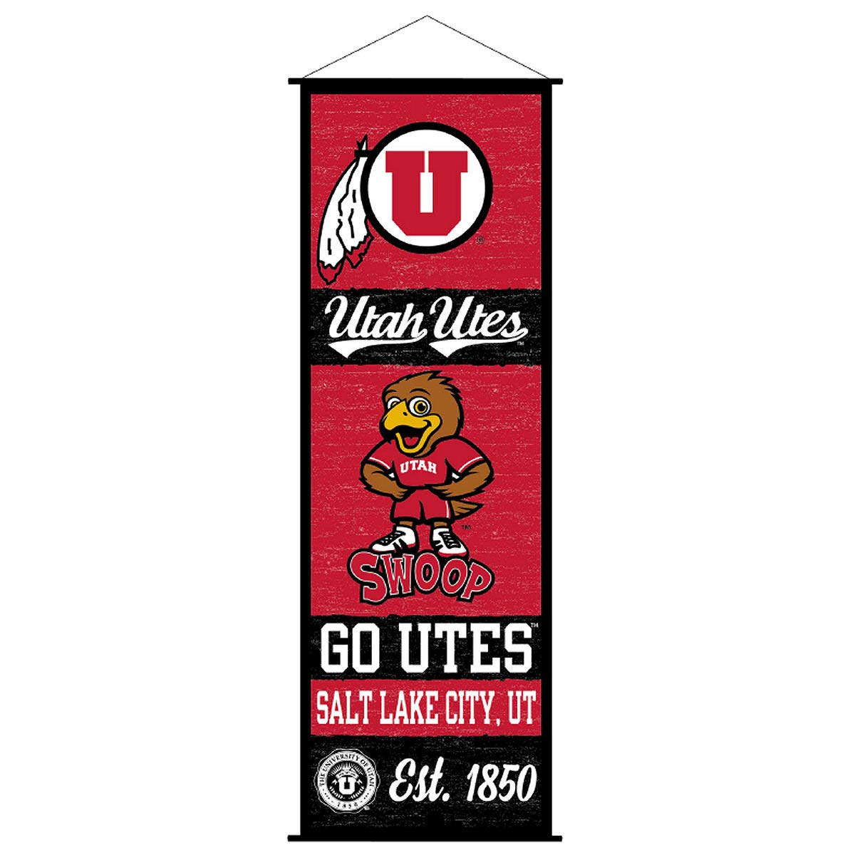 Amazon.com : Utah Banner and Scroll Sign : Sports & Outdoors
