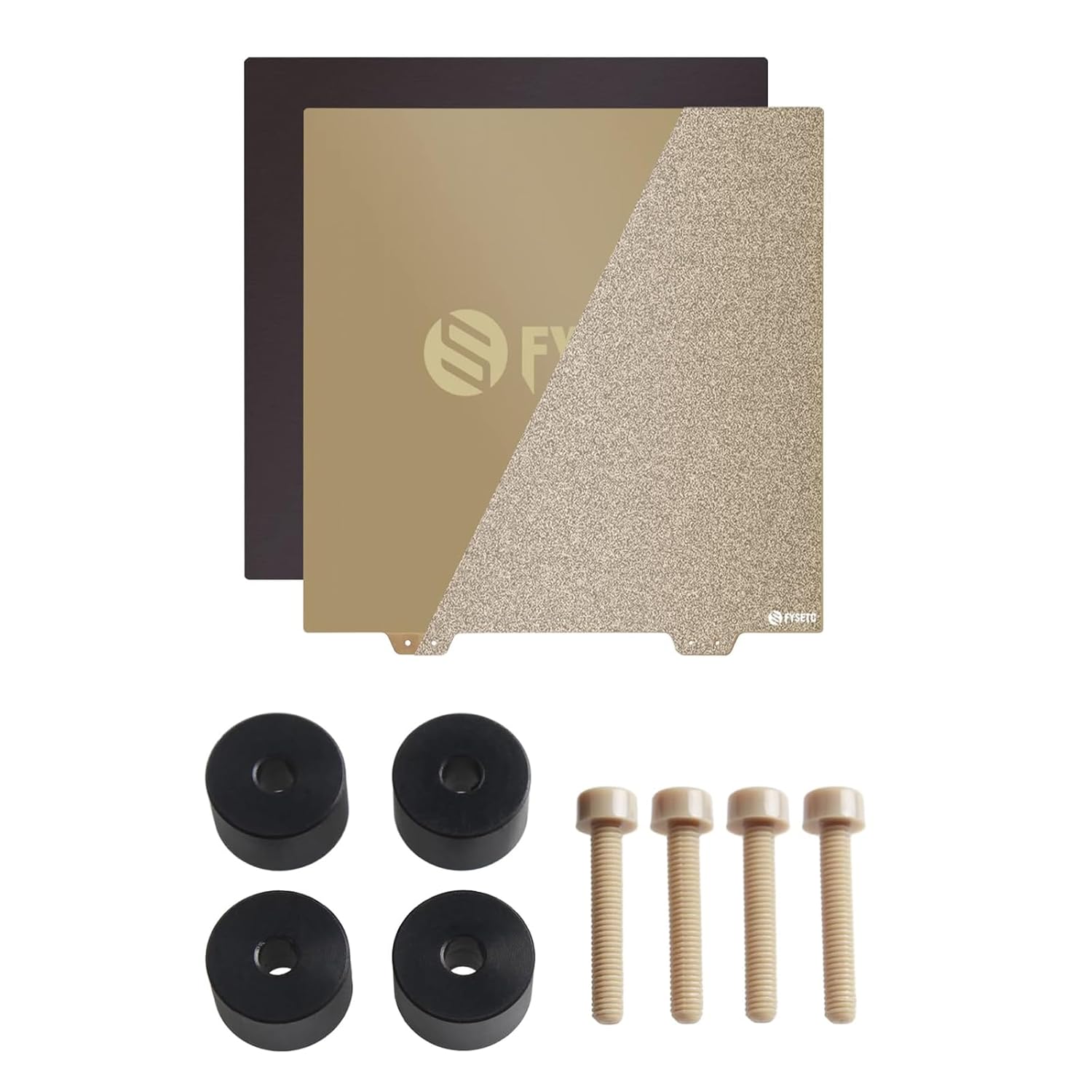 Amazon.com: FYSETC Voron2.4 PEI Textured Build Plate and Bed Leveling ...