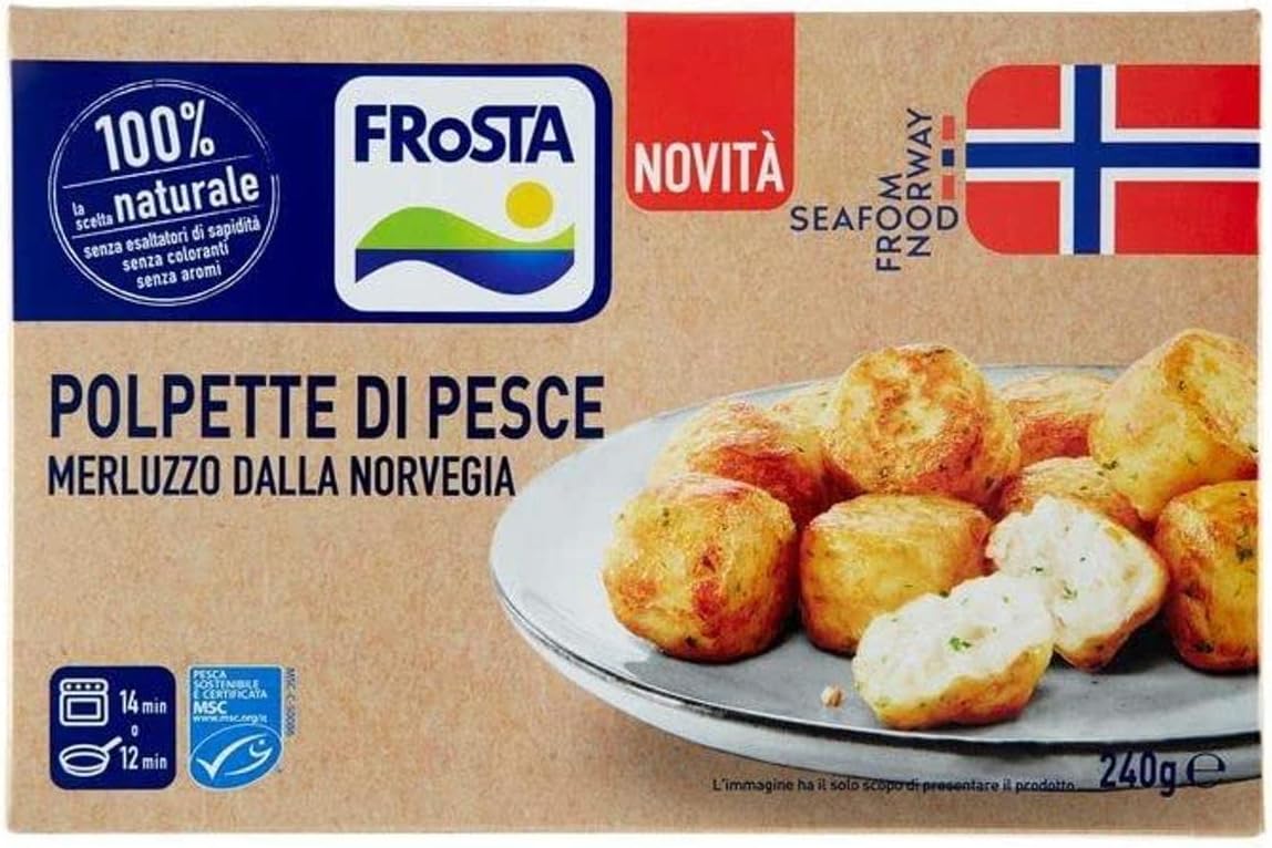 Frosta Polpette Msc, 240g : Amazon.it: Alimentari e cura della casa