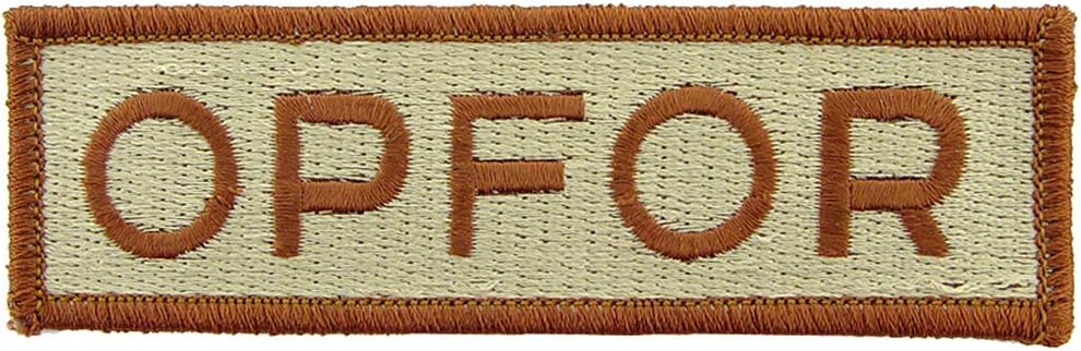 Amazon.com: United States Army OPFOR Opposing Forces Patch, Desert/Sand ...