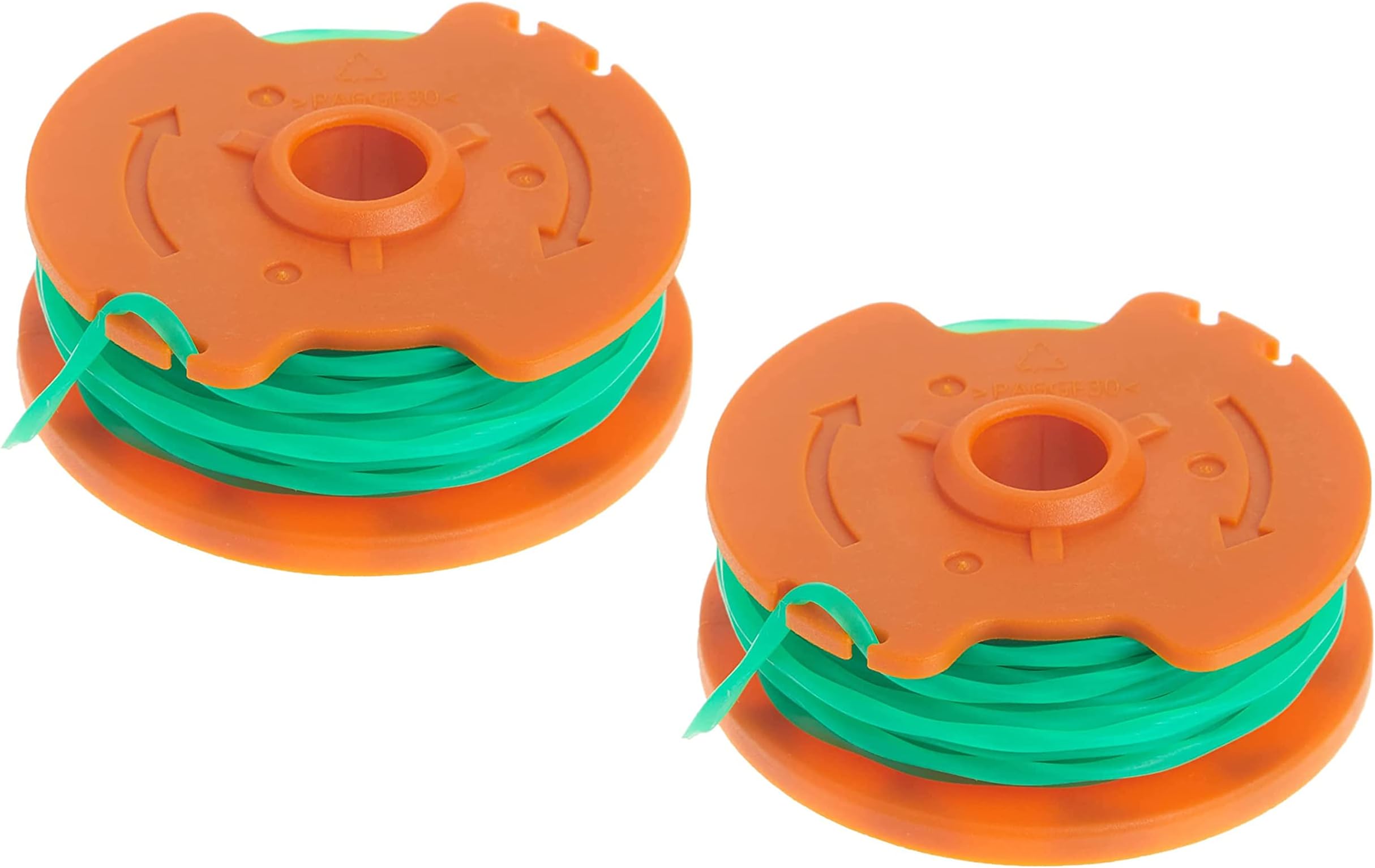 Amazon.com : Worx WA0014 Pack of 2 Grass Trimmer Spools and Line ...