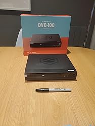 Compact DVD Player with Included HDMI | Multi Region Disc Playback ...