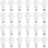 FLSNT A15 LED Edison Bulbs 60W Equivalent with White Glass, Dimmable E26 LED Bulbs for Pendant ...