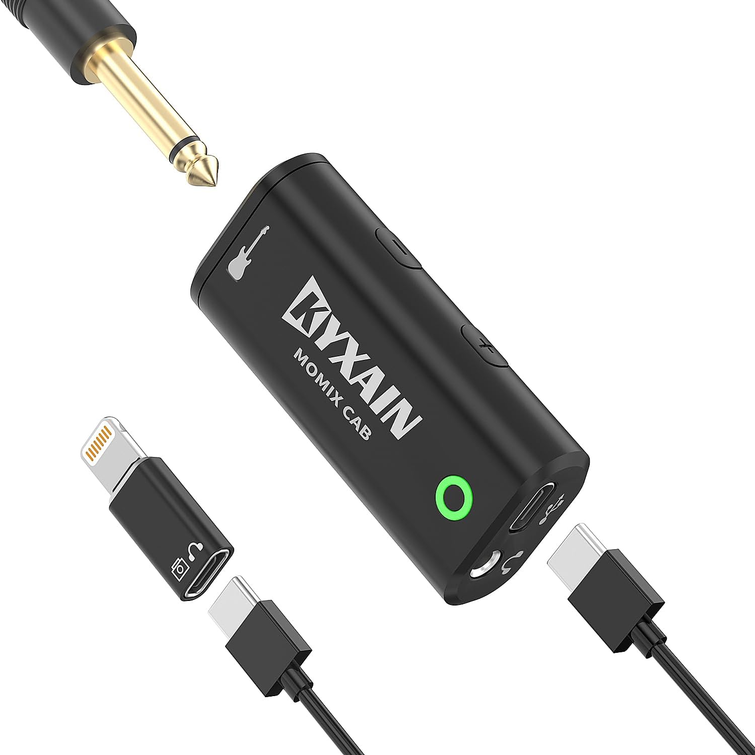 Amazon.com: JOYO Guitar Audio Interface Pocket Internal Recording Sound ...