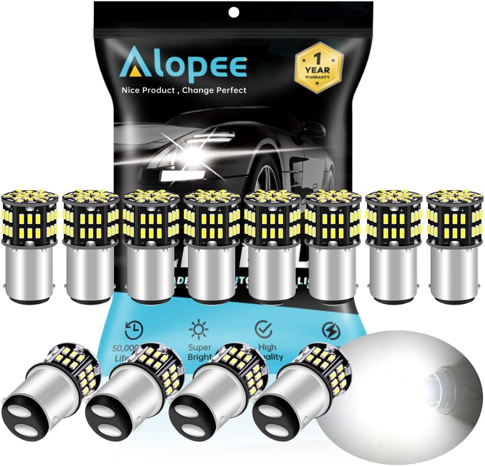 ALOPEE 1076 LED Bulb for RV Bright White 1142 LED Bulb DC 12V LED RV ...