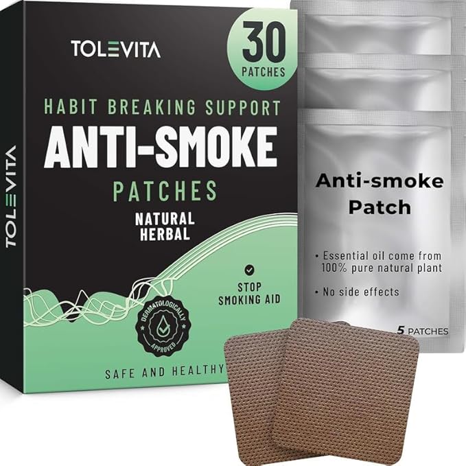 Amazon.com: Anti-Smoke Herbal Patches 7 mg | Quit Smoking Patches to ...