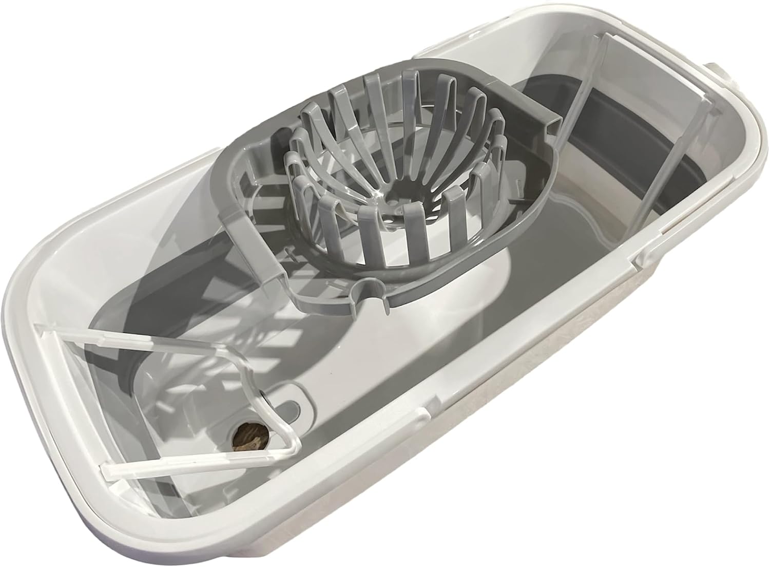 Amazon.com: Collapsible Mop Bucket with Built-in Wringer – Space-Saving ...