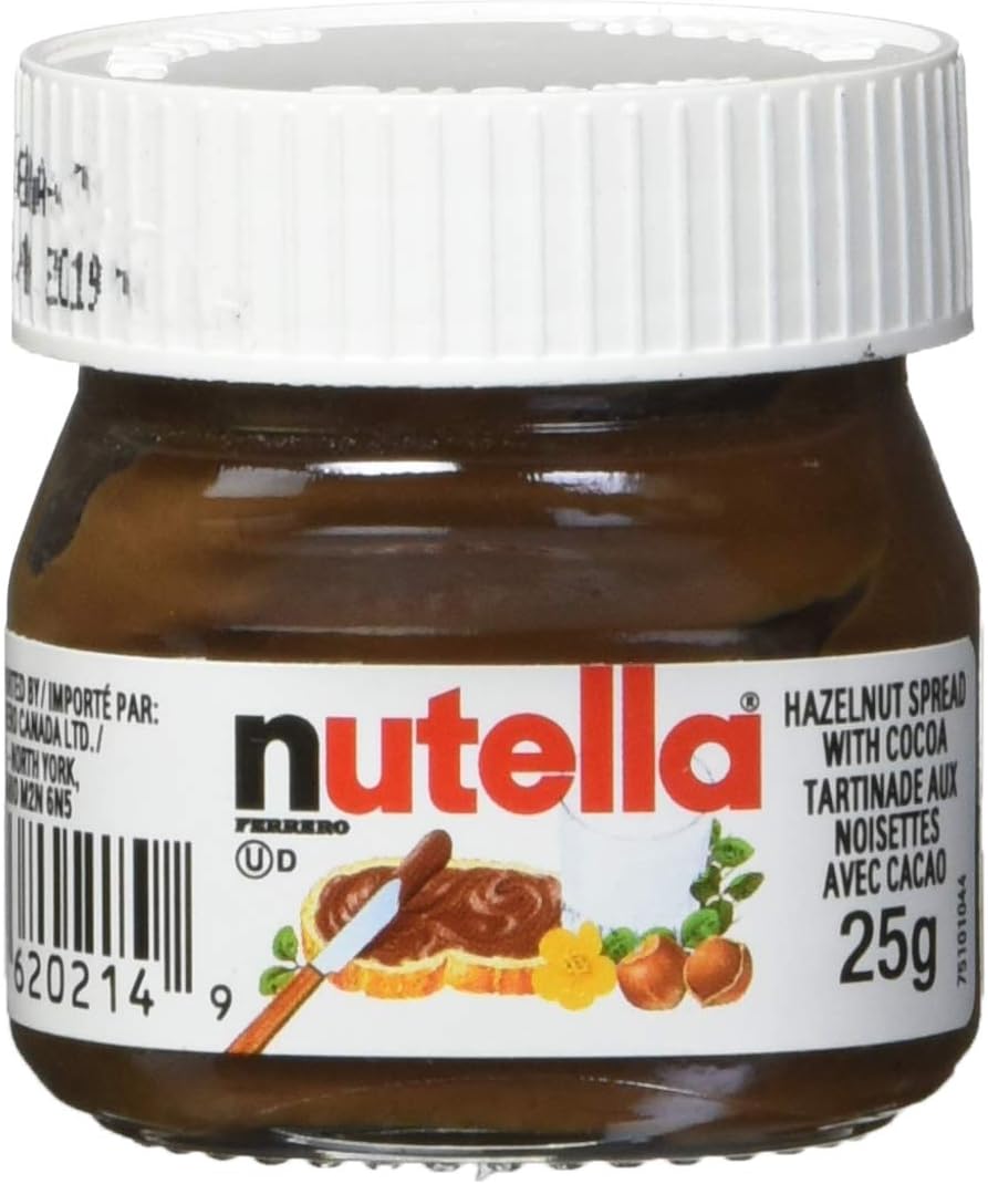 Nutella Sample/Mini Jar - 25 g : Amazon.ca: Grocery & Gourmet Food