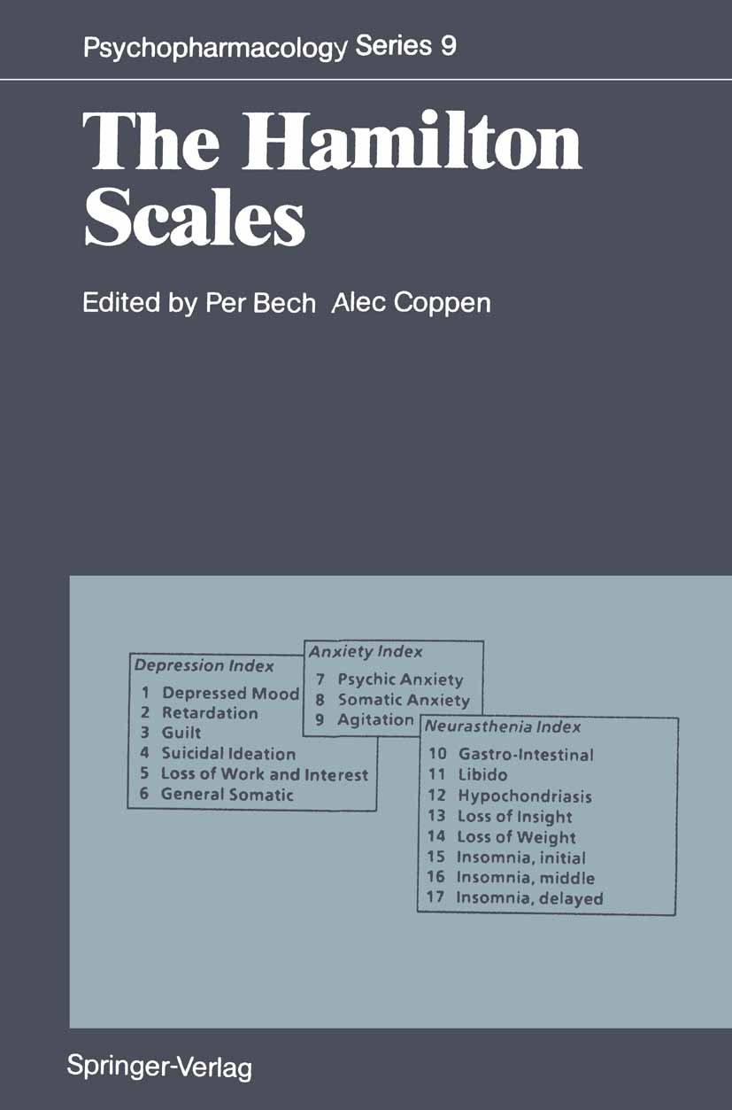 The Hamilton Scales (Psychopharmacology Series Book 9) - Kindle edition ...