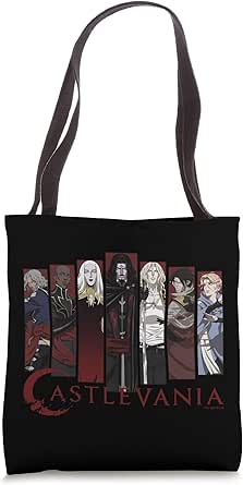 Amazon.com: Castlevania Characters Group Panels Line Up Tote Bag ...