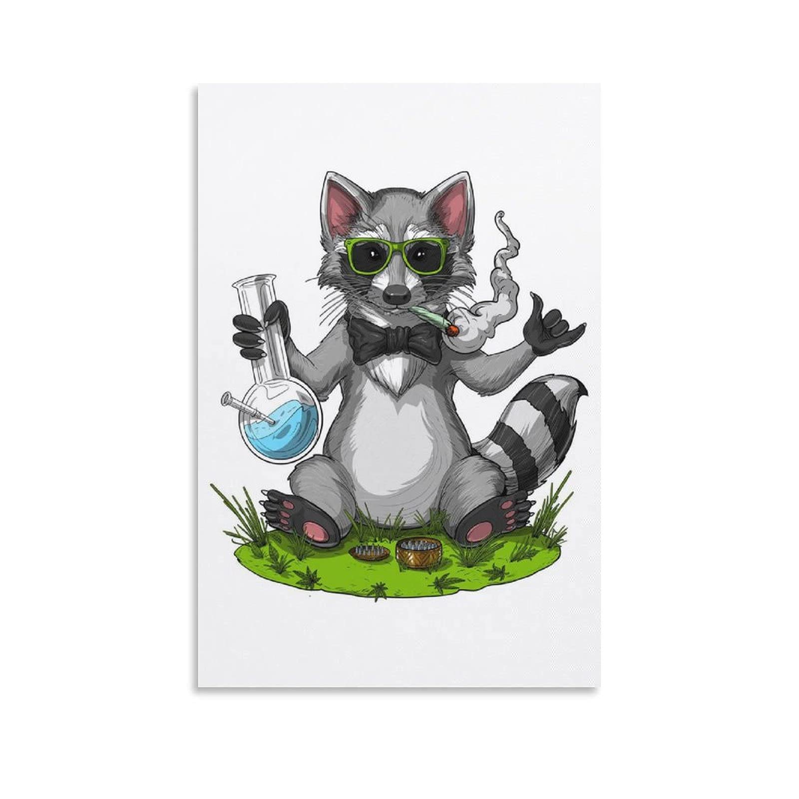 Animated Animals Smoking Weed