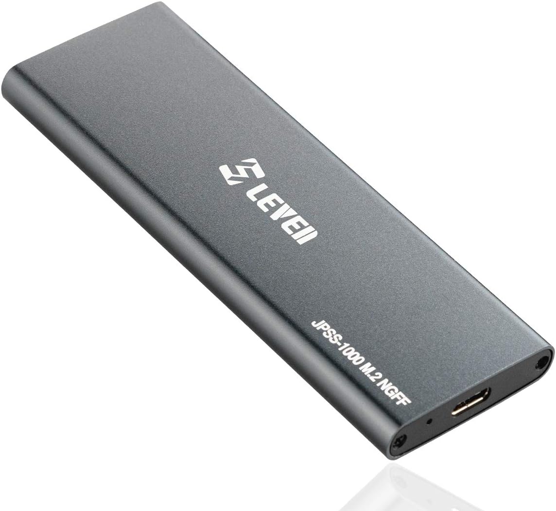Amazon.com: LEVEN Portable SSD 1TB Aluminum External Solid State Drive ...