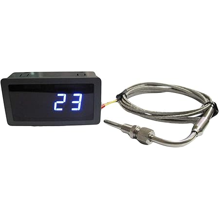Amazon.com: EGT Sensors with Digital EGT Gauge (Red LED) Combo Kit for ...