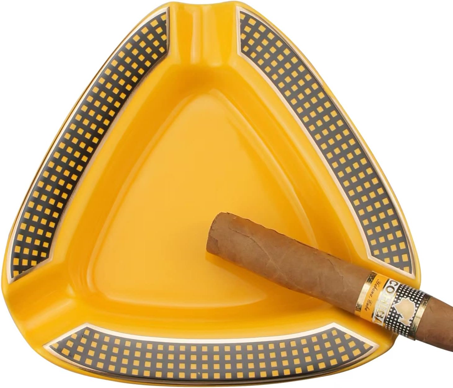 Amazon.com: Cigar Ashtray Triangle - Large Outdoor Cigar Ashtray for ...