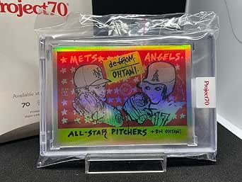 Amazon.co.jp: 世界70枚 Topps Project70 大谷翔平 #ASG3 foil : おもちゃ