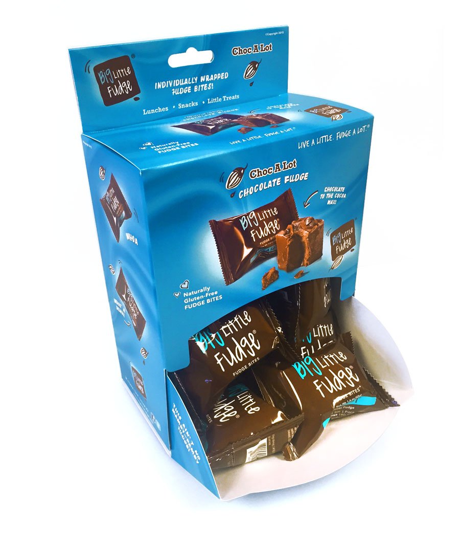 Amazon.com : Big Little Fudge - Choc A Lot - Chocolate Fudge - 12 ...