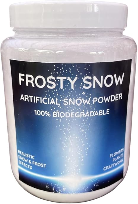 Frosty Snow - Artificial Snow Powder - Biodegradable - Self Adhesive ...