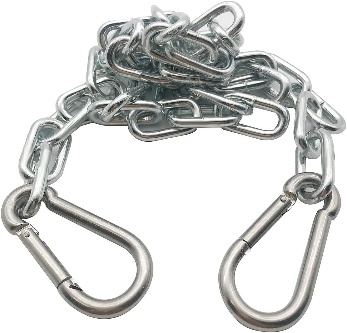Amazon.com: MIKMAYTOO 3/16" X 24" Trailer Safety Chain with Locking ...