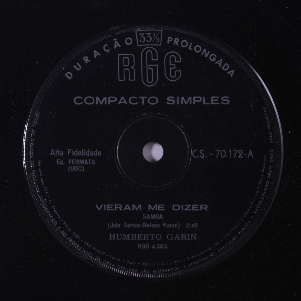 Amazon.com: vieram me dizer / samba do embalo: CDs & Vinyl