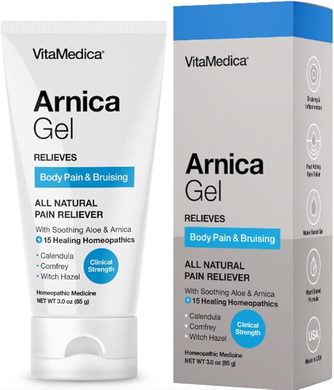 Amazon.com: VitaMedica Arnica Gel Plus 15 Healing Plant Compounds ...