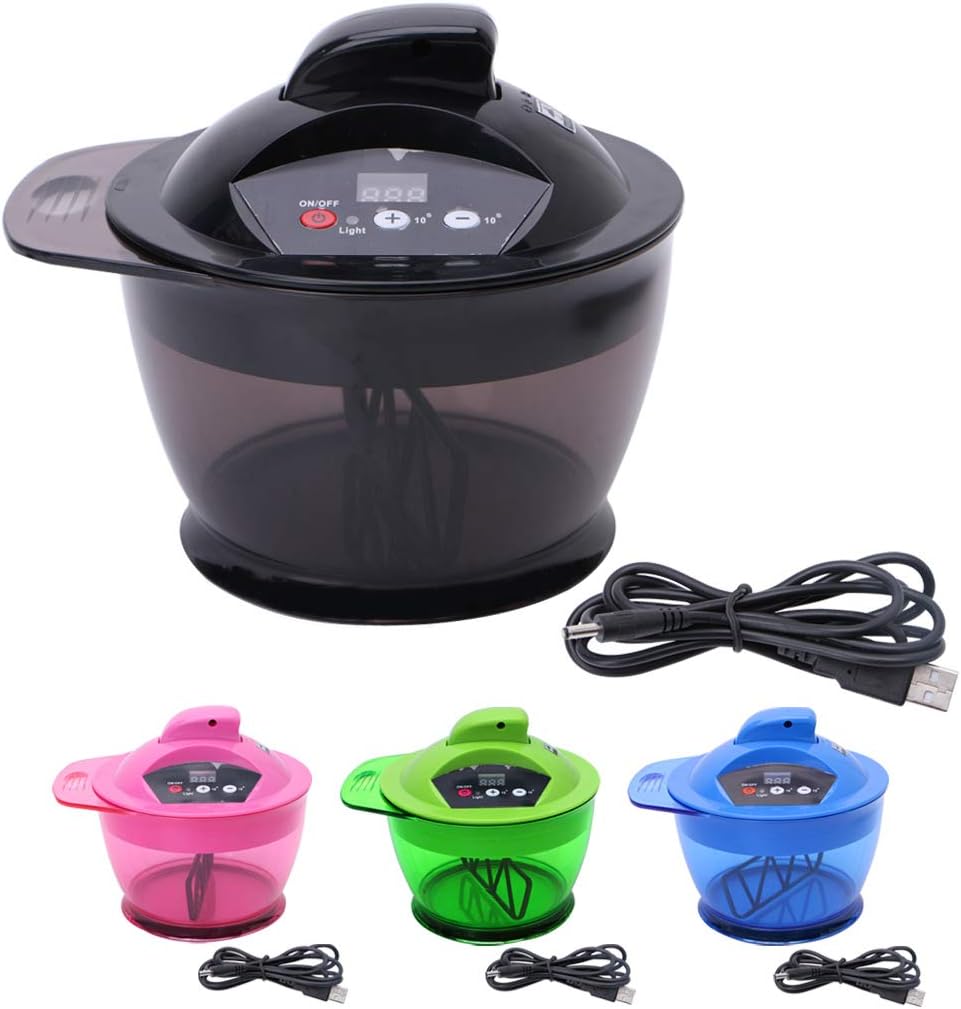 Amazon.com: EAPTS Professional Electric Hair Coloring Bowl Automatic ...