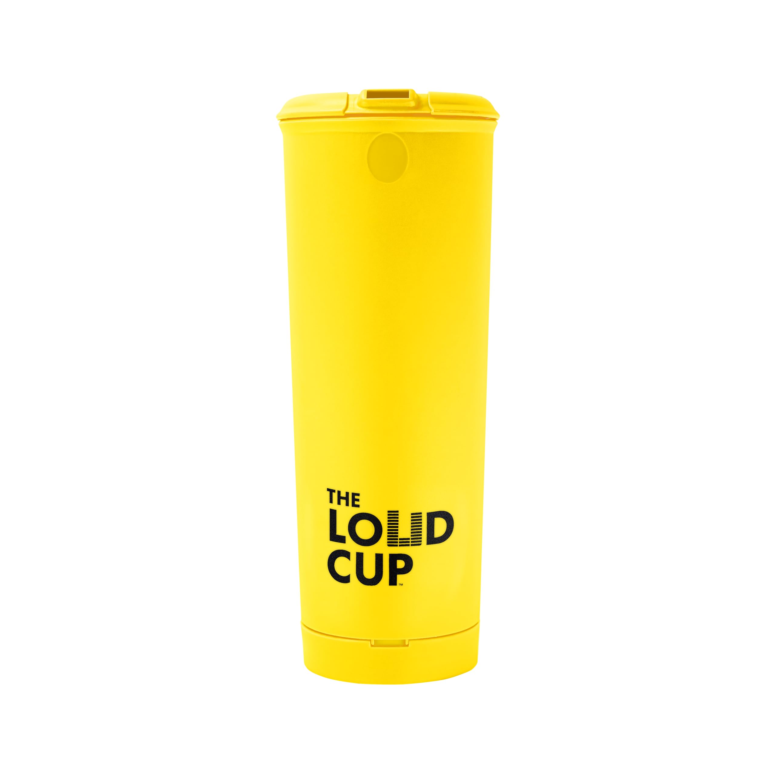 The LoudCup 20 oz Tumbler + Integrated Stadium Horn (Canary Yellow ...