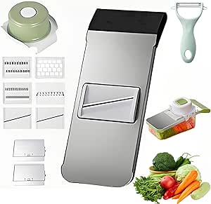 Amazon.com: Multifunctional Vegetable Cutter, 6-in-1 Vegetable Chopper ...