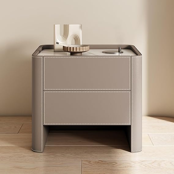 Amazon.com: ZDMZR Stylish Modern Bedside Table, Round Bedside Table ...