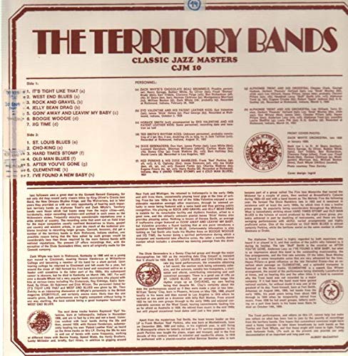Amazon.com: Territory Bands [Vinyl]: CDs & Vinyl