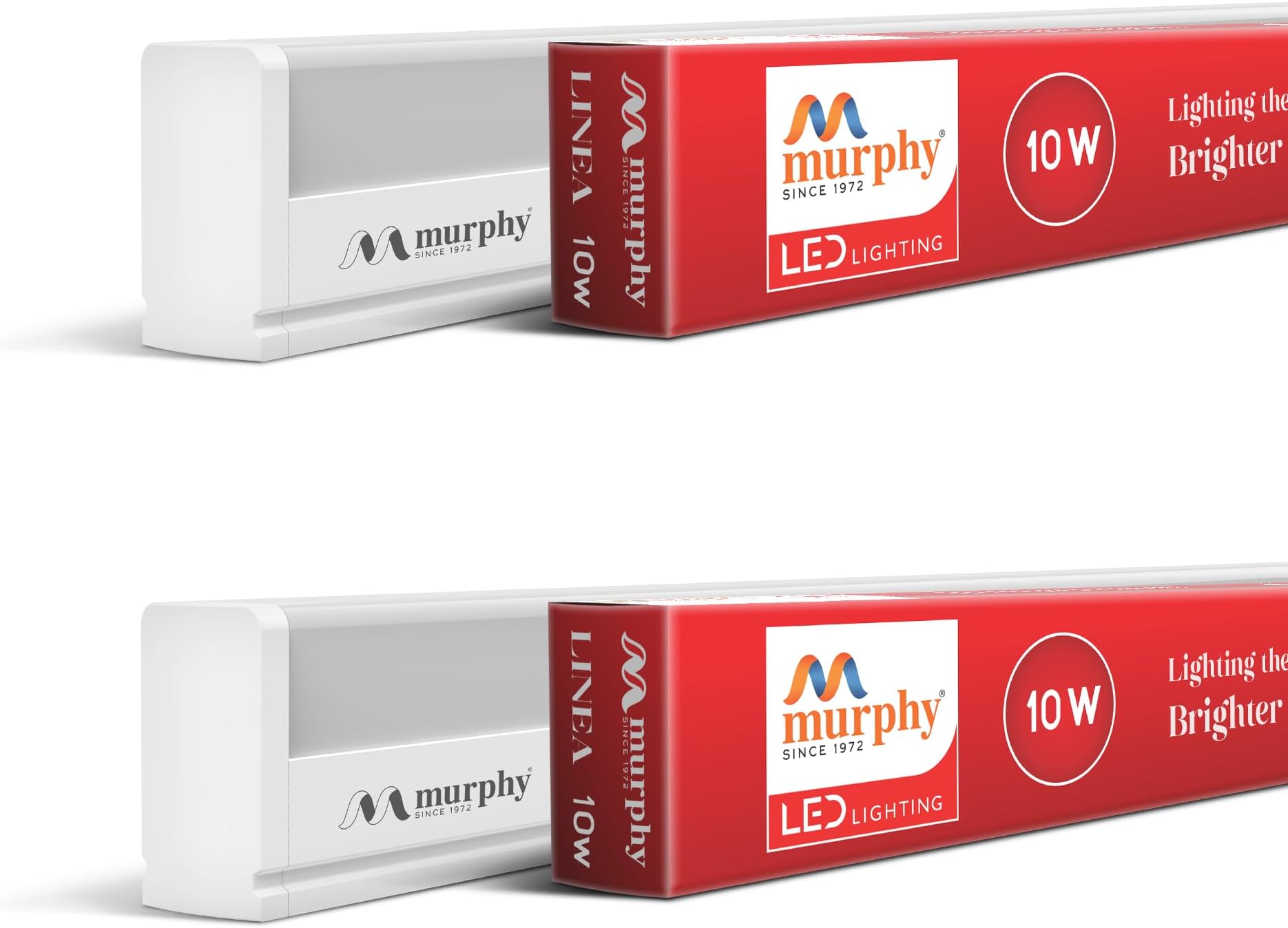 Buy PHILIPS Slimline LED Tube Light Batten (10W, 2ft, Pack of 2, Warm ...