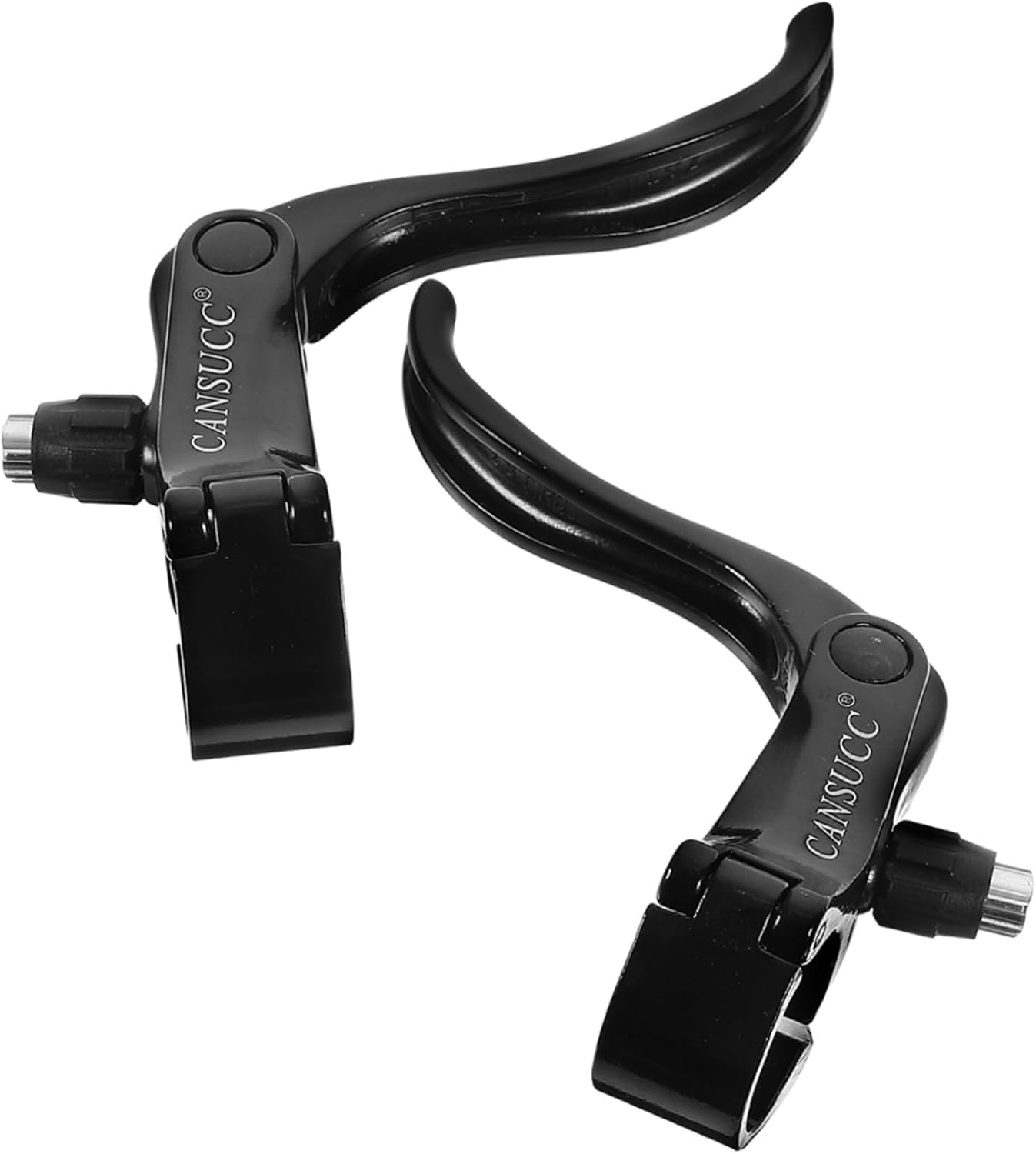 Kisangel Black Fixed Gear Bike Brake Lever Set Mm Mm Fit Lightweight ...