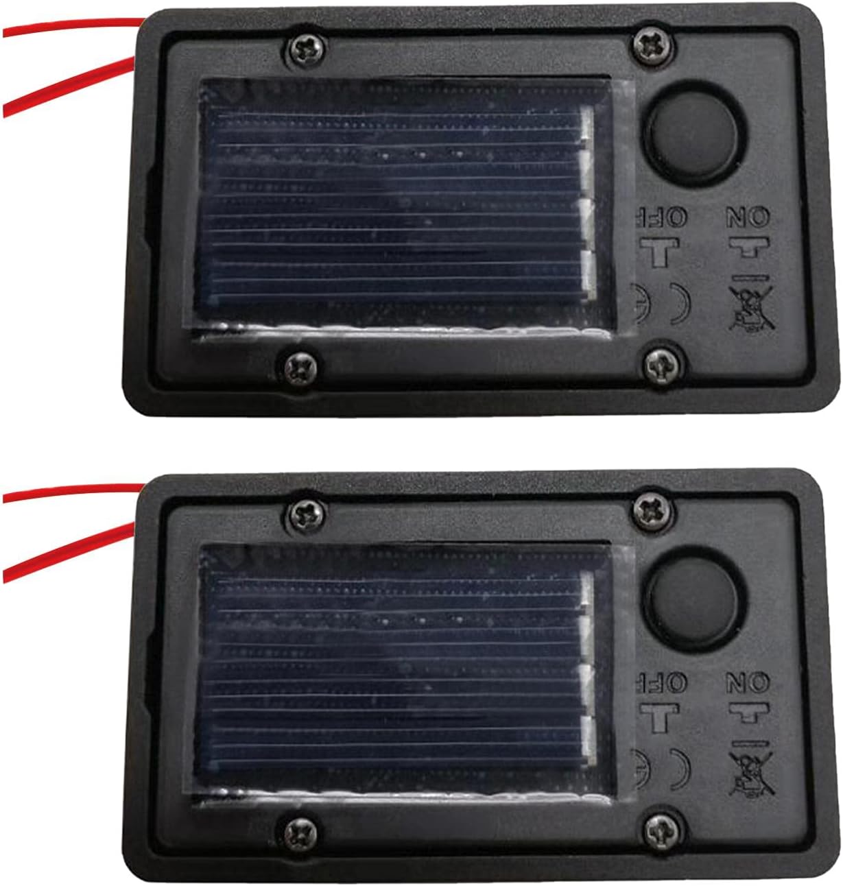Amazon.com: 2Pack Light Replacement Top for Solar Lantern - Waterproof ...