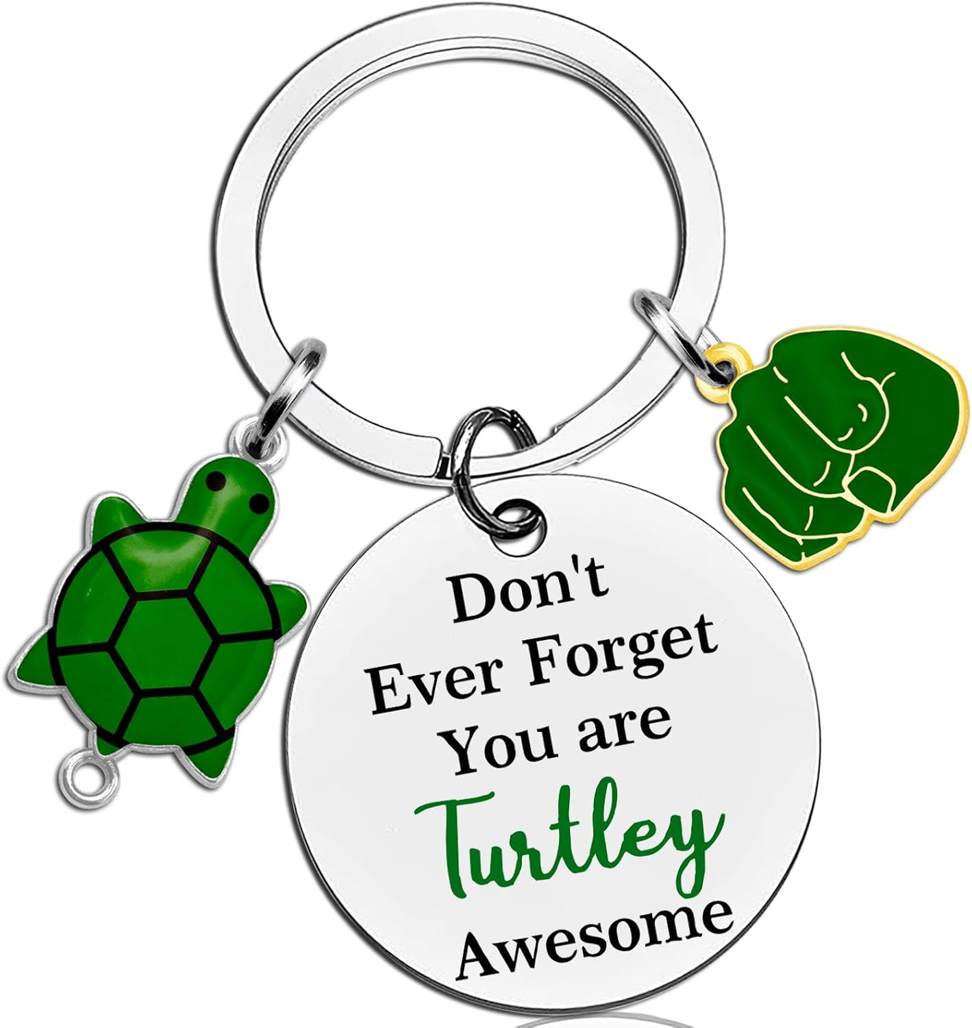 Amazon.com: Crizaor Reversible Turtle Keychain Gifts Sea Turtle Gifts ...