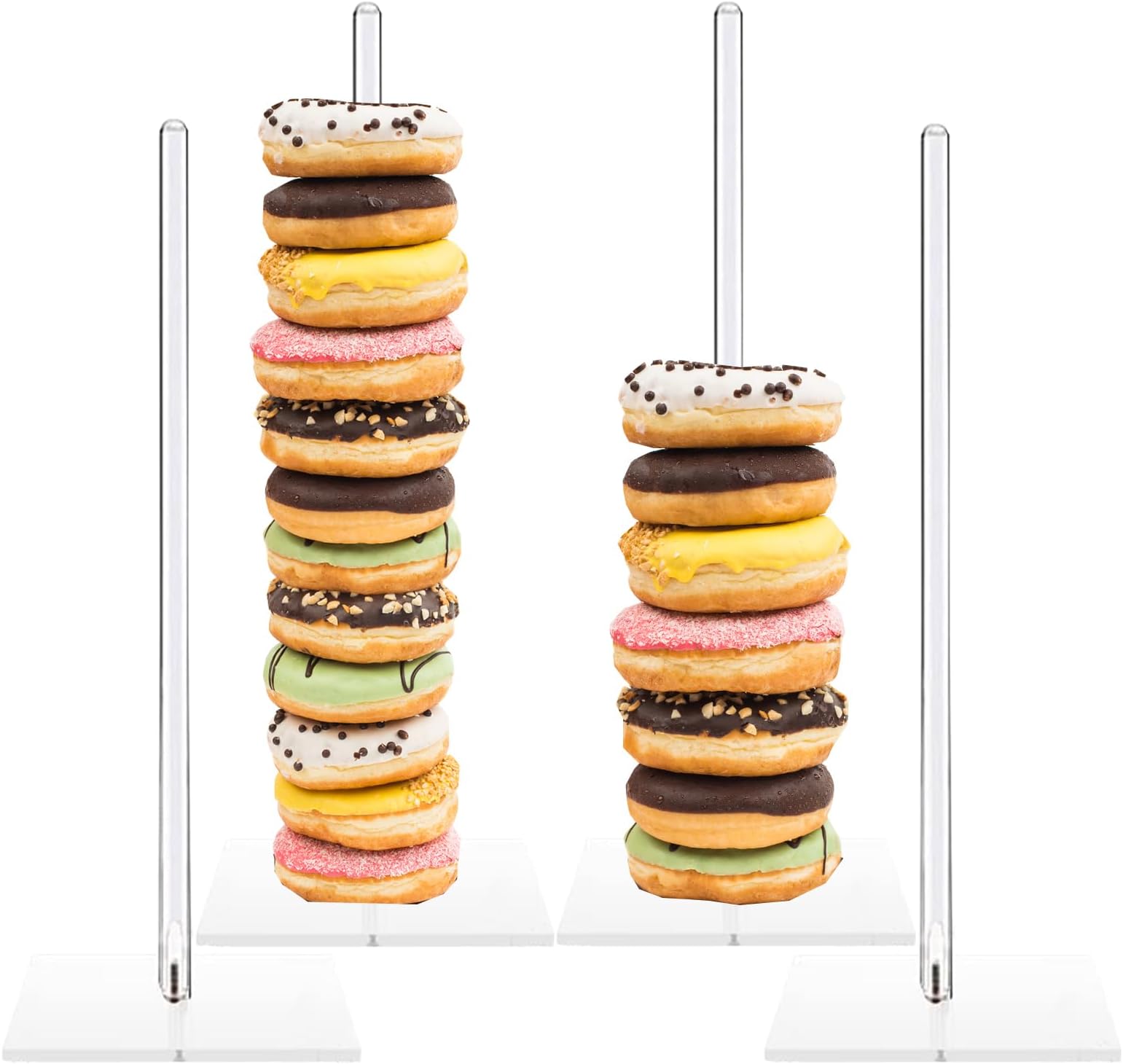 Wooden Donut Stand Donut Wall Doughnut Bagels Wall Mount Displays Rack ...